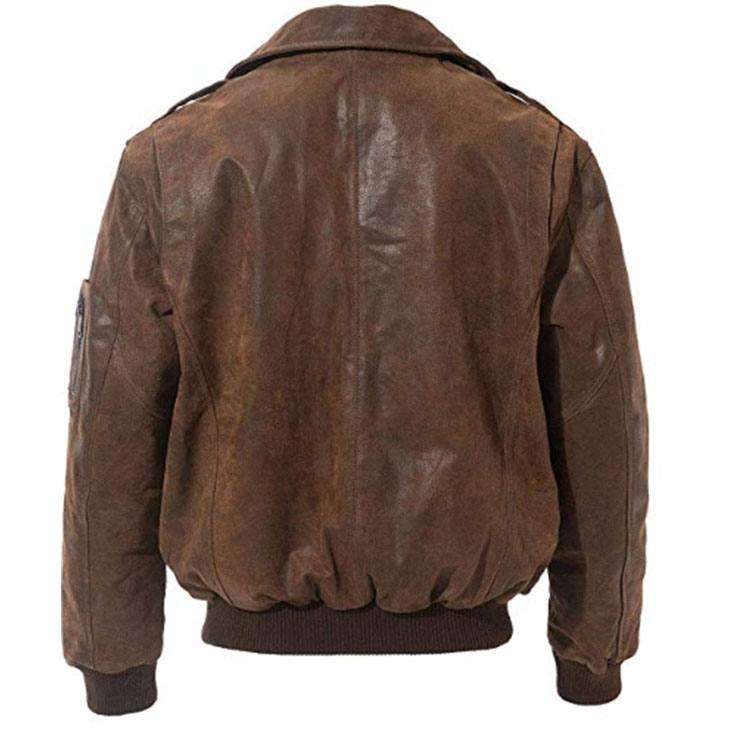 FLIGHT BOMBER AVIATOR JACKET - Jacket World