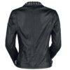 WOMEN CROSS ZIPPER BIKER LEATHER JACKET | JACKET WORLD