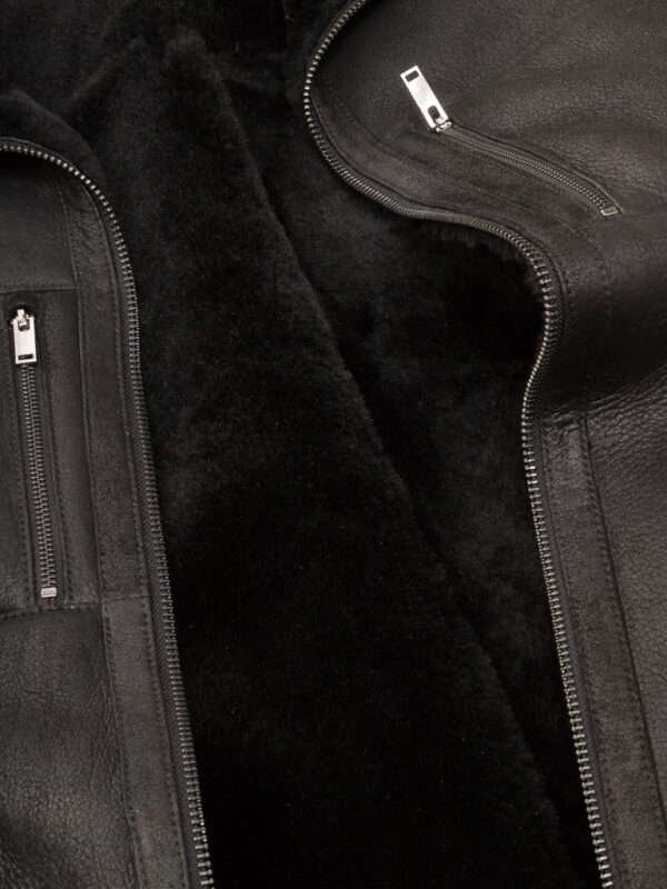 WINTER FORCE EXPLORER SHEARLING LEATHER JACKET FOR MEN - Jacket World